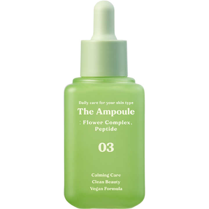 DERMASHARE+ The Ampoule Flower Complex Peptide Ingredients