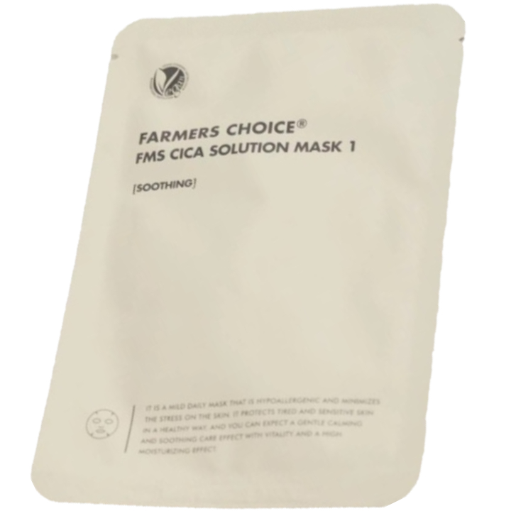 FARMERSCHOICE FMS Cica Solution Mask 1 | Hwahae Global
