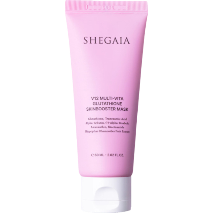 SHEGAIA V12 Multivita Glutathione Skin Booster Mask | Hwahae Global