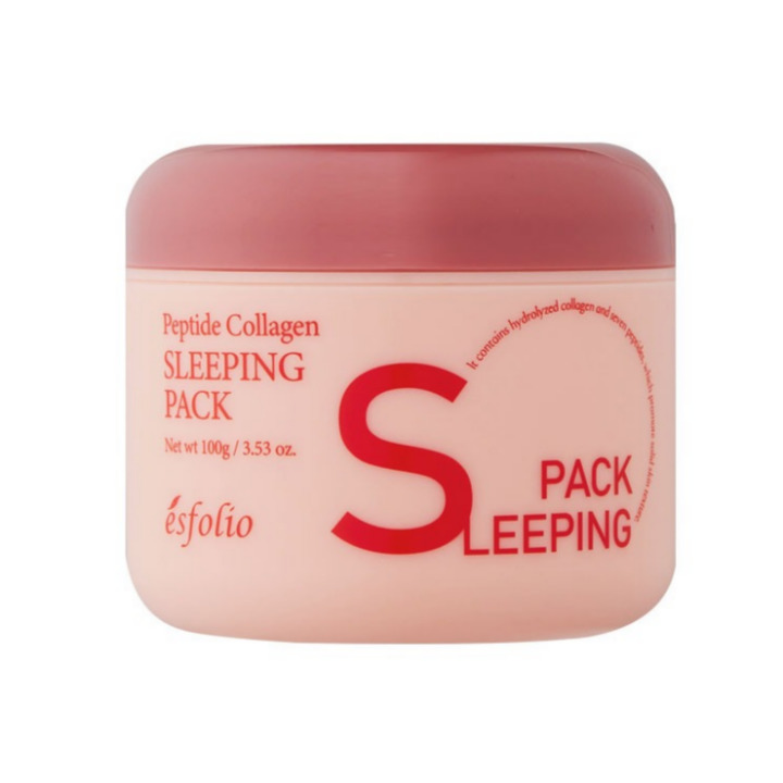 esfolio Peptide Collagen Sleeping Pack | Hwahae Global