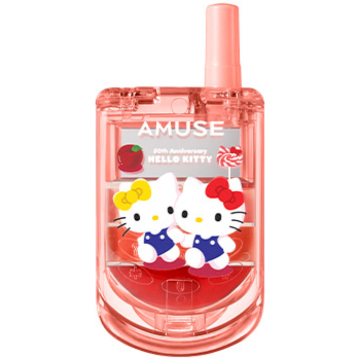 AMUSE Hello Kitty Limited Edition Lip & Cheek Cell Phone [01 Apple Soda ...