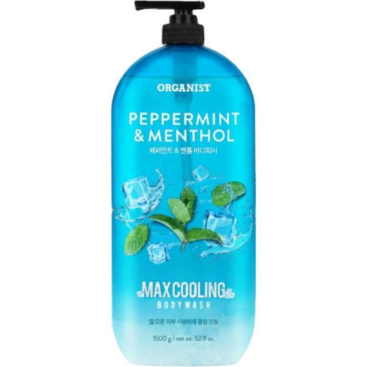 ORGANIST Peppermint & Menthol Max Cooling Body Wash | Hwahae Global