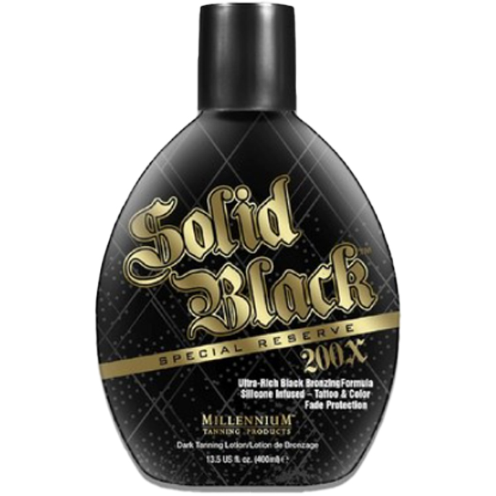 MILLENNIUM™TANNING Solid Black Special Reserve 200X | ingredients