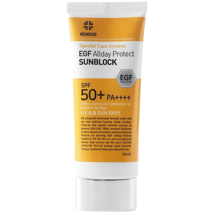 GENESIS EGF Allday Protect SUNBLOCK [SPF50+/PA++++] | Hwahae