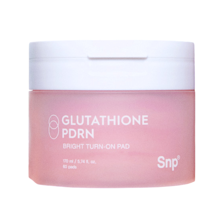 Snp GLUTATHIONE PDRN BRIGHT TURN ON PAD | Hwahae