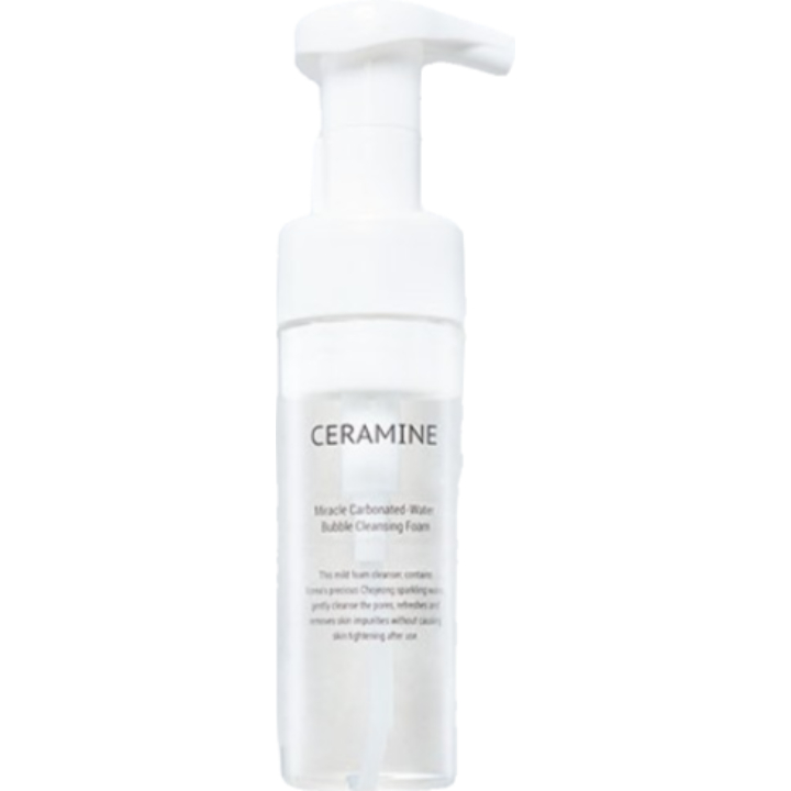CERAMINE Carbonated Water Bubble Cleansing Foam | ingredients