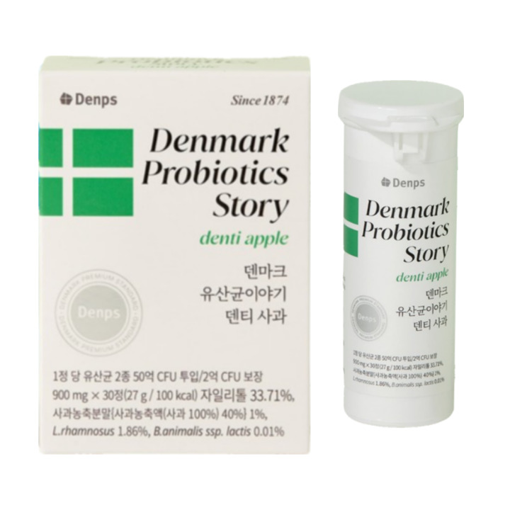 Denps Denmark Probiotics Story denti [apple] | Ingredients & Benefits