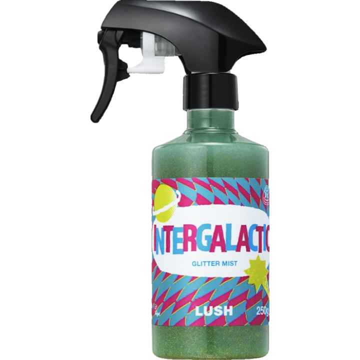 LUSH GLITTER MIST [INTERGALACTIC] | Ingredients & Benefits