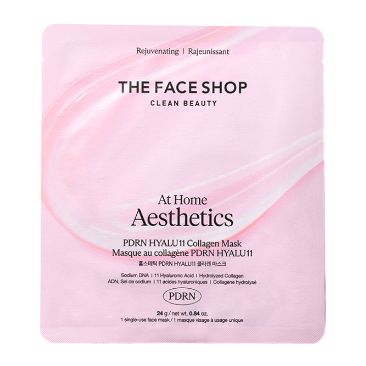 THEFACESHOP At Home Aesthetics PDRN HYALU11 Collagen Mask | Ingredients ...