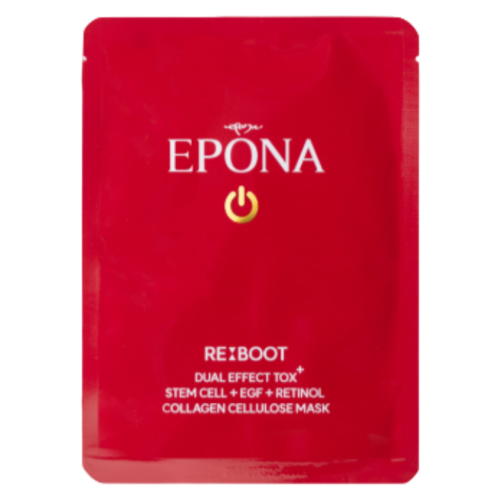 EPONA RE:BOOT DUAL EFFECT TOX COLLAGEN CELLULOSE MASK [STEM SELL + EGF ...