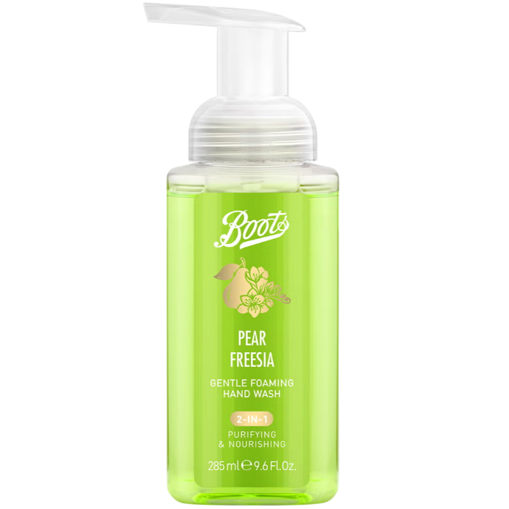 Boots Pear Freesia Gentle Foaming Hand Wash | Hwahae Global