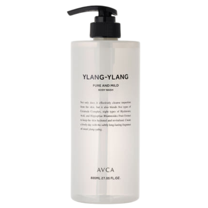 AVCA Pure and Mild Body Wash Ylang Ylang | Ingredients & Benefits