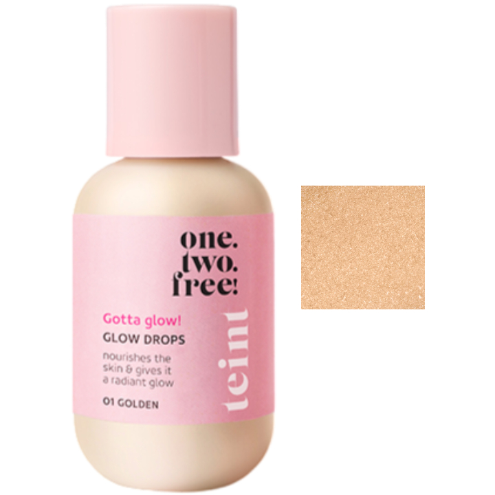 one.two.free! Glow Drops–Golden | Hwahae Global