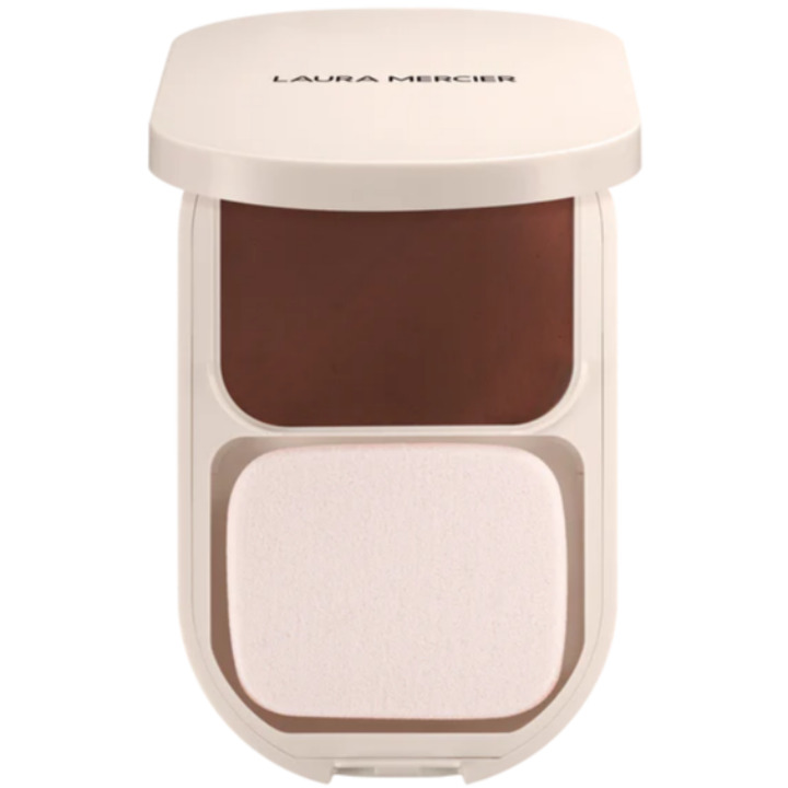 LAURAMERCIER Real Flawless Feather Matte Powder Foundation [7N Bonbon ...