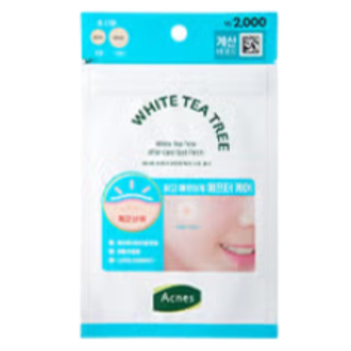 Acnes WHITE TEA TREE After-care Spot Patch | Hwahae Global