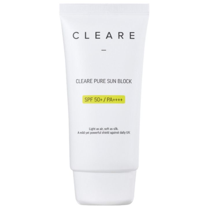 cleare PURE SUN BLOCK [SPF50+/PA++++] | Hwahae Global