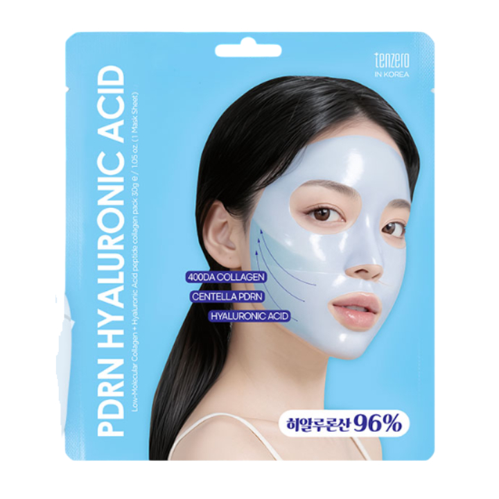 tenzero WATERY HYALURONIC ACID PDRN MASK PACK | Hwahae Global