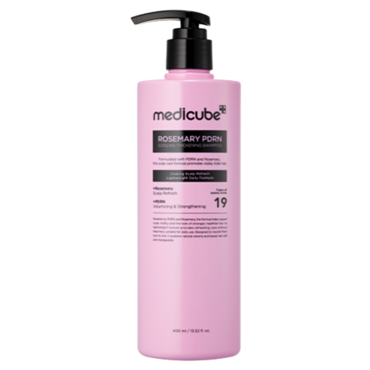 medicube Rosemary PDRN Cooling Thickening Shampoo | Hwahae Global