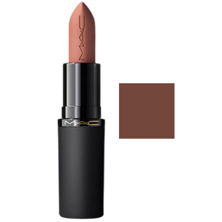 MAC POWDER KISS HAZY MATTE LIPSTICK [Chestnut] | Hwahae Global
