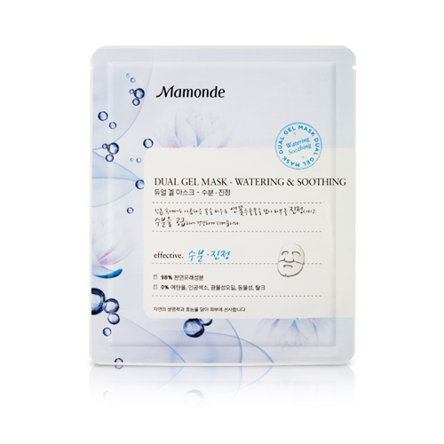 Mamonde Dual Gel Mask [Moisture & Soothing] Ingredient Information