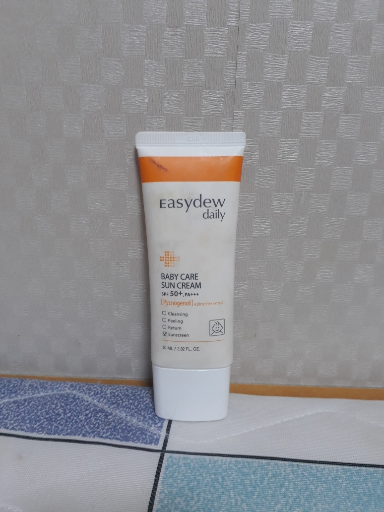 Easydew Daily Baby Care Sun Cream [SPF50+/PA+++] reviews| Hwahae