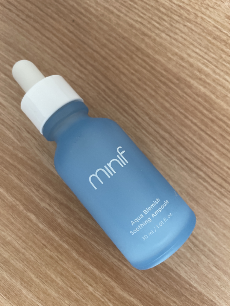 MiniF Aqua Blemish Soothing Ampoule reviews| Hwahae