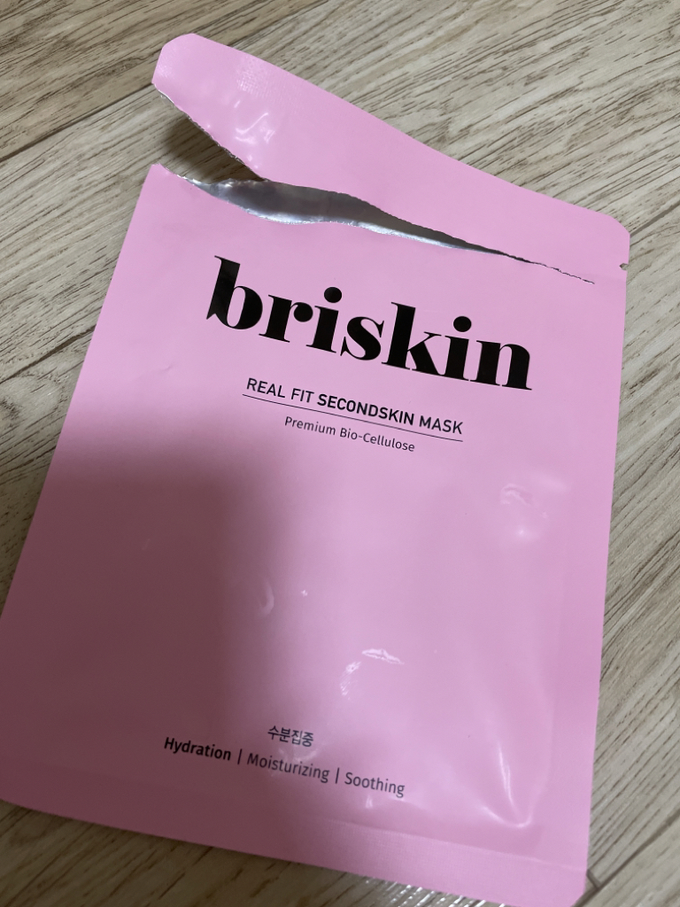 briskin Real Fit Second Skin Biocellulose Mask [Moisture Intensive ...